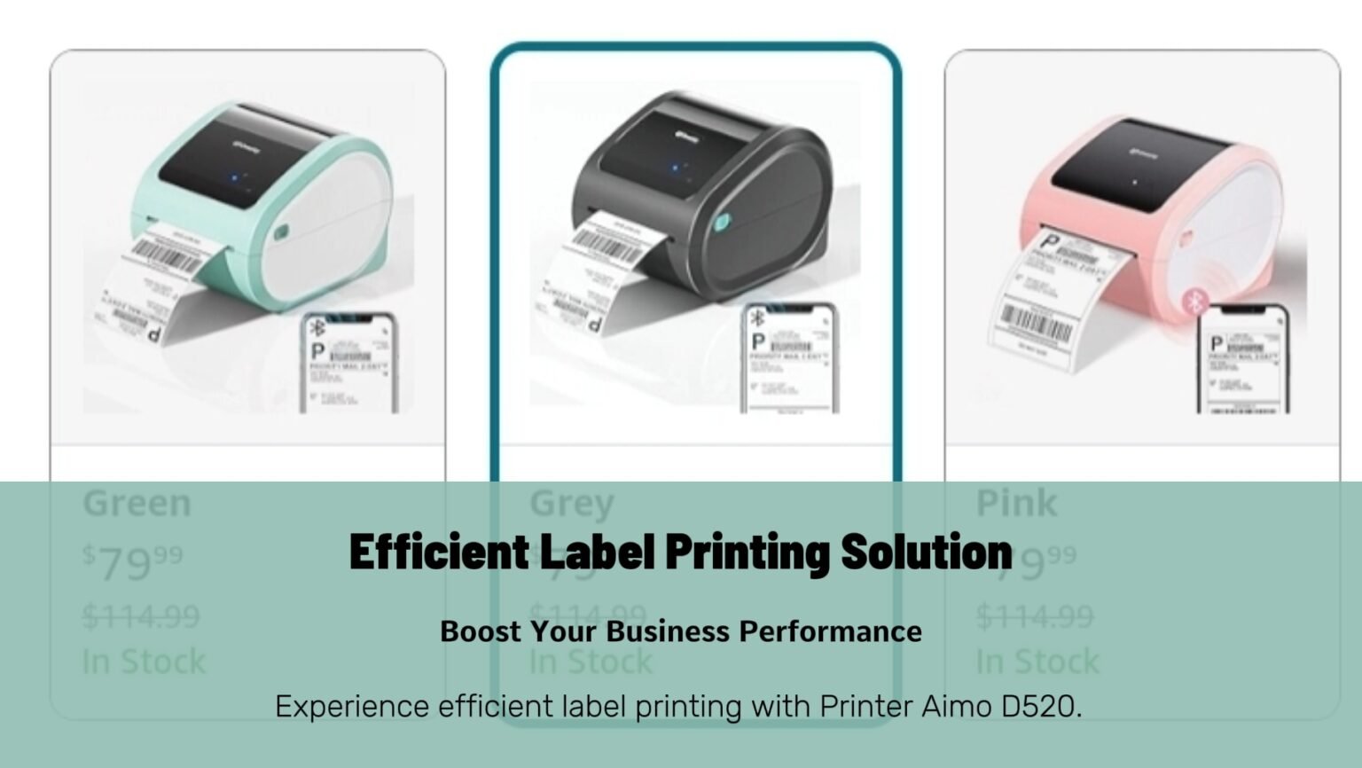 Printer Aimo D520: Solusi Cetak Label Efisien untuk Bisnis Anda
