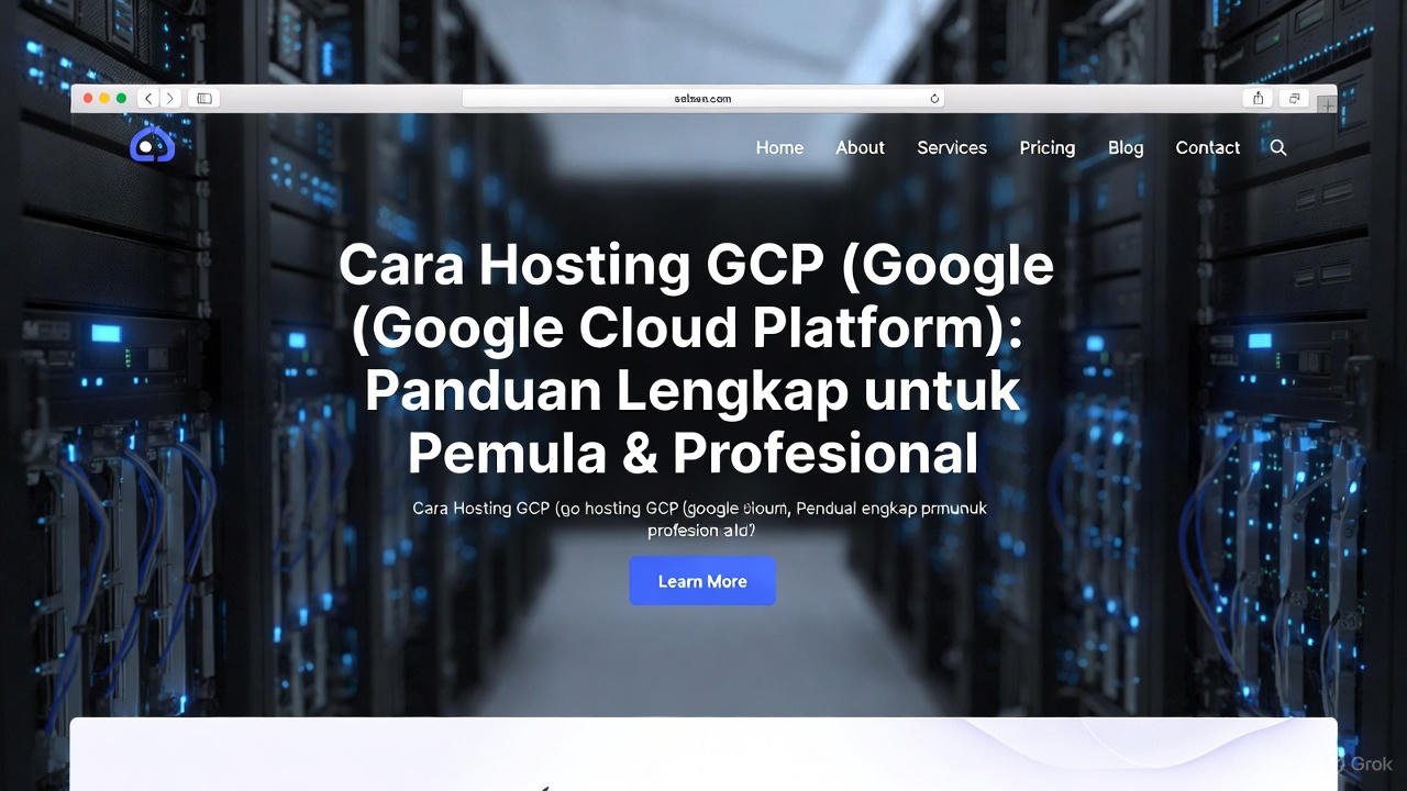 Cara Hosting GCP (Google Cloud Platform): Panduan Lengkap untuk Pemula & Profesional - Kiakrikil