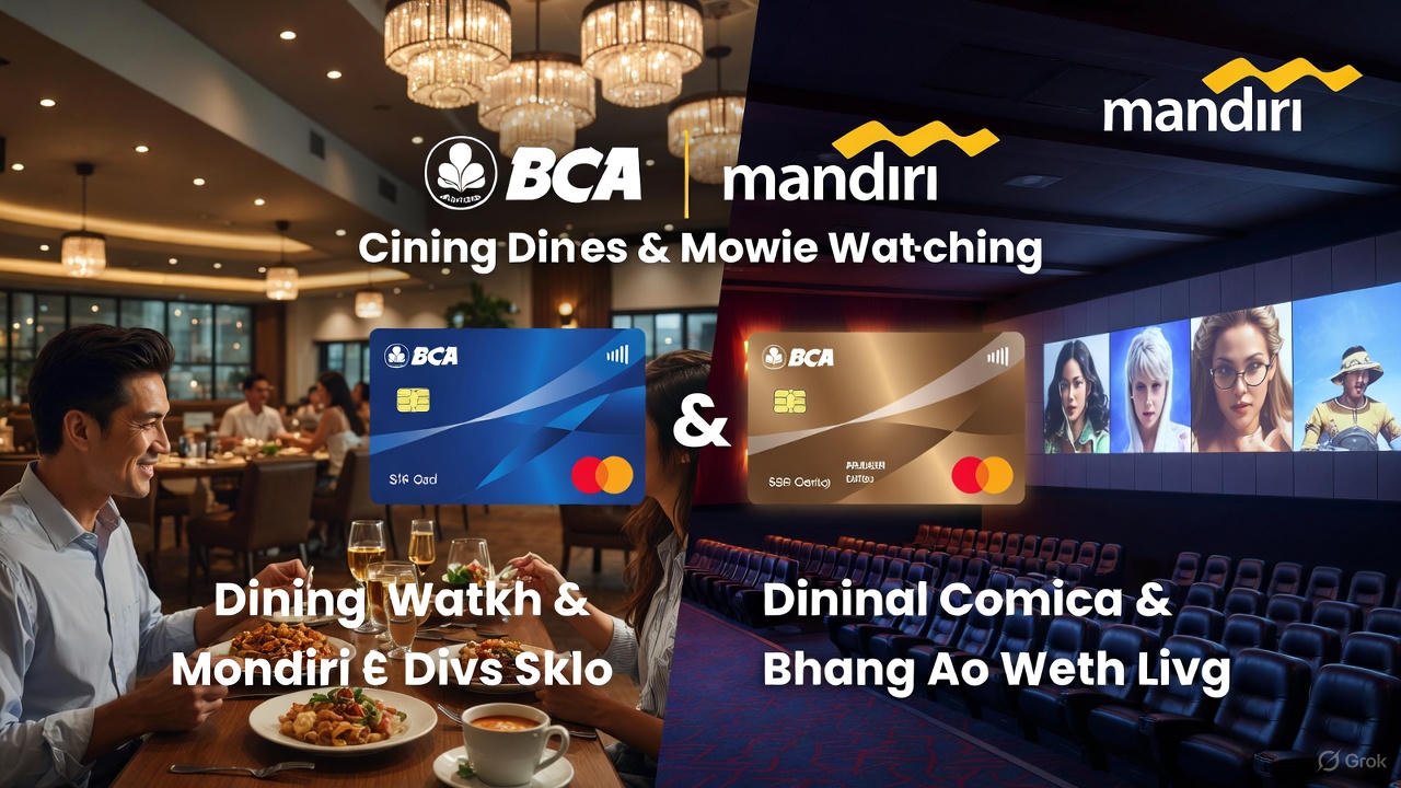 Promo Kartu Kredit BCA dan Mandiri untuk Makan & Nonton Bioskop Terbaru ...