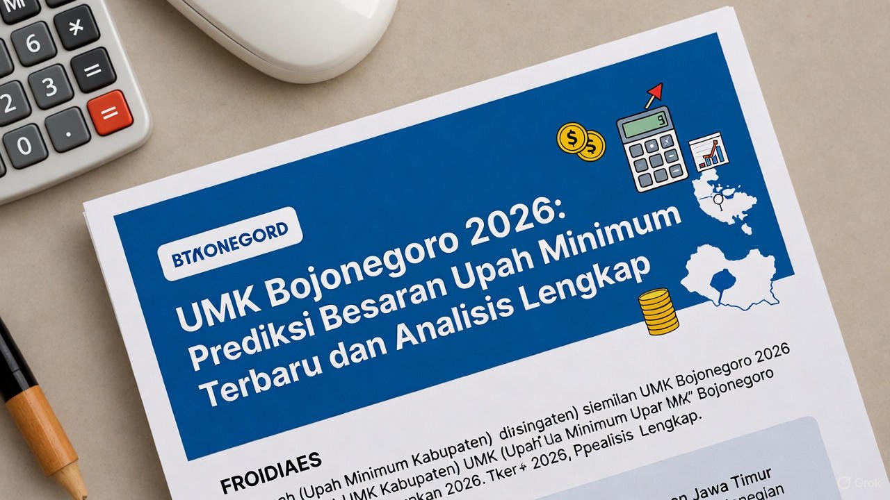 UMK Bojonegoro 2026: Prediksi Besaran Upah Minimum Terbaru dan Analisis Lengkap - Kiakrikil