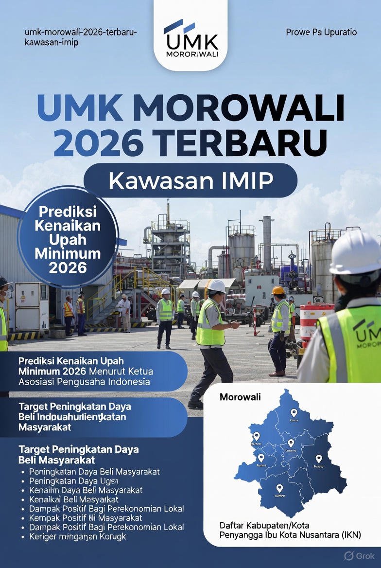UMK Morowali 2026 Terbaru: Prediksi Kenaikan di Kawasan IMIP, Daftar Lengkap, dan Dampak Ekonomi ...