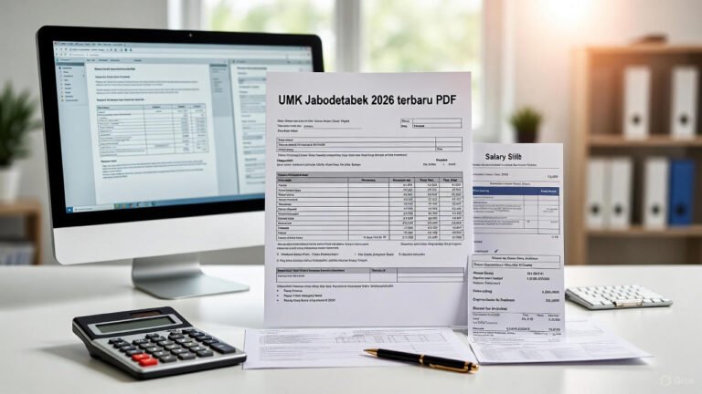 Daftar UMK Jabodetabek 2026 Terbaru PDF Resmi: Tabel Lengkap Jakarta ...