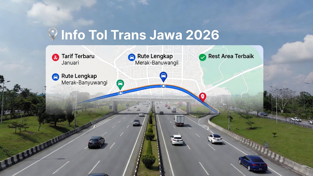 Info Tol Trans Jawa 2026: Tarif Terbaru Januari, Rute Lengkap Merak ...