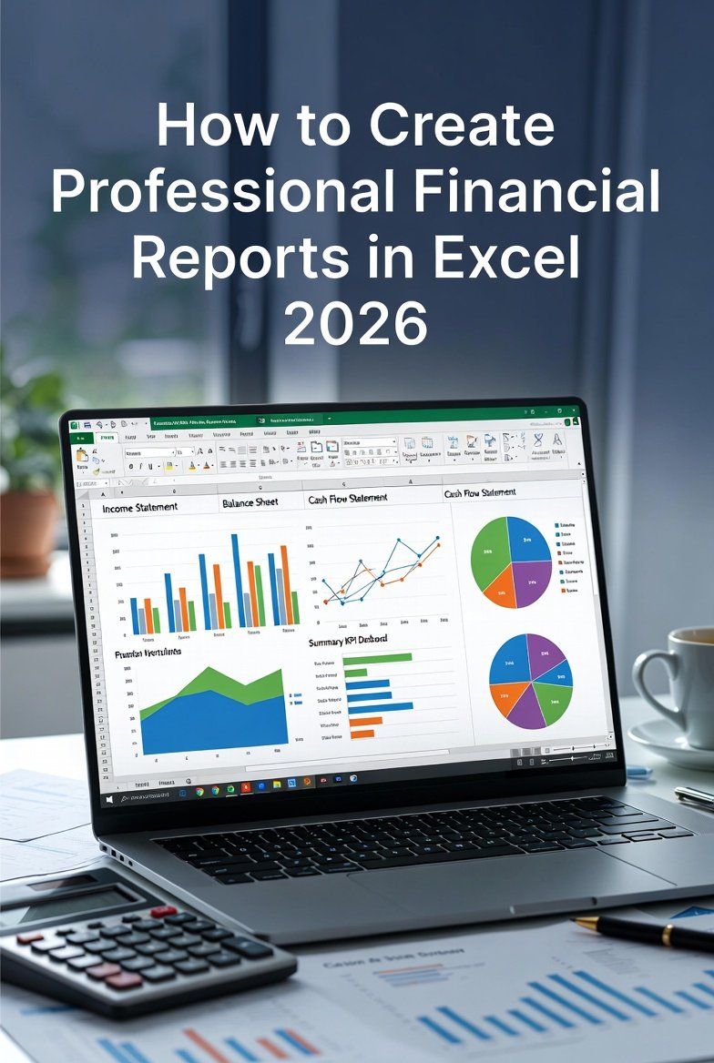 How to Create Professional Financial Reports in Excel (2026 English ...